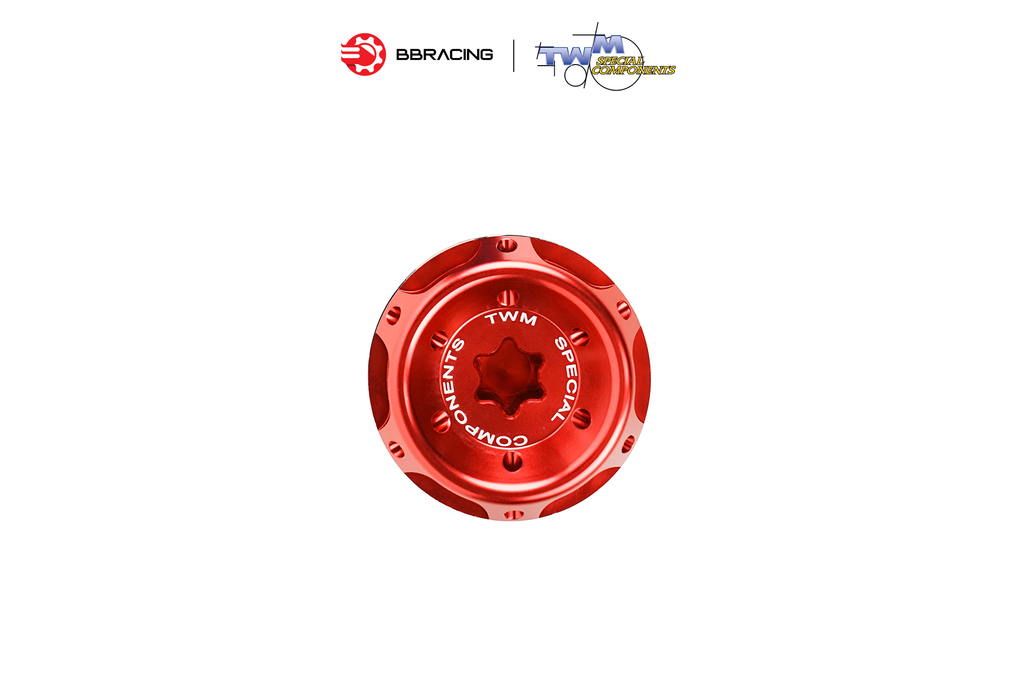 Nắp Nhớt TWM BMW Đỏ
