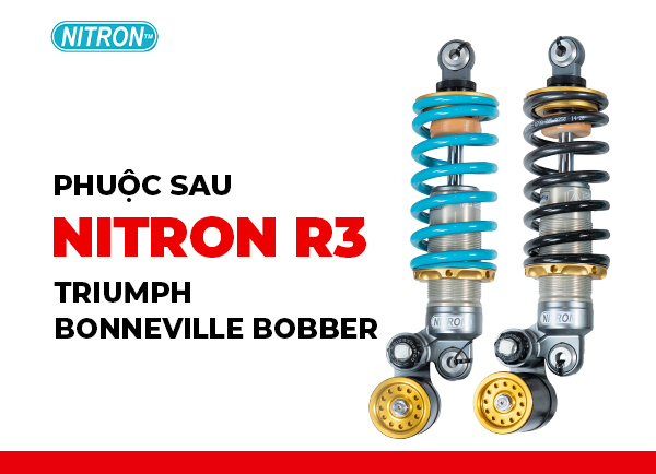 NITRON R3 TRIUMPH BONNEVILLE BOBBER